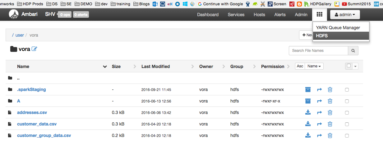 Configure SAP Vora HDP Ambari - Part 2 - Cloudera Community - 247546