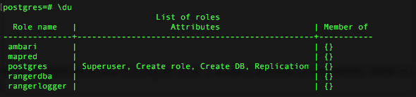 Installing Apache Ranger with Ambari Postgresql - Cloudera Community ...