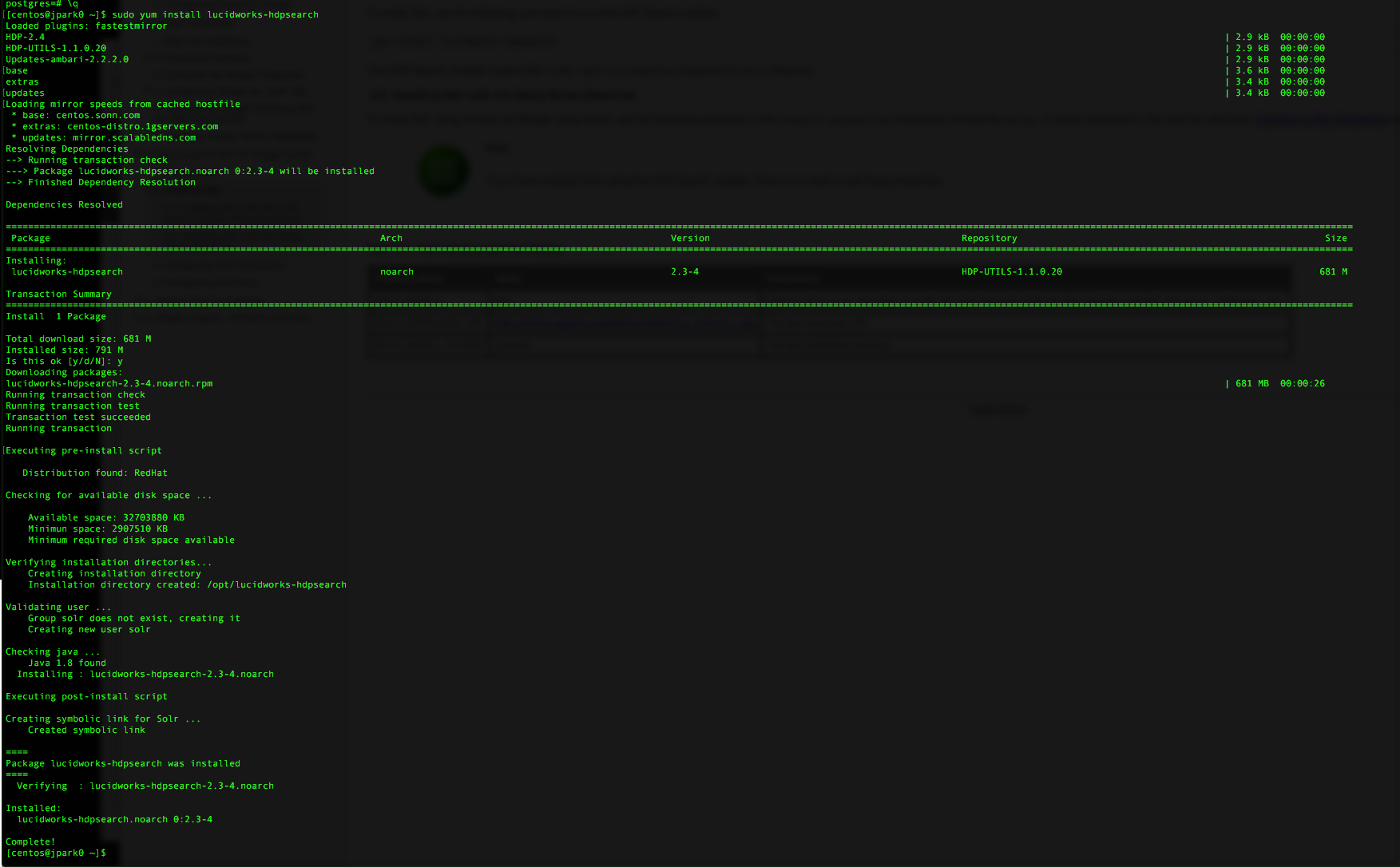 Installing Apache Ranger with Ambari Postgresql - Cloudera Community ...