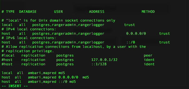 Installing Apache Ranger with Ambari Postgresql - Cloudera Community ...