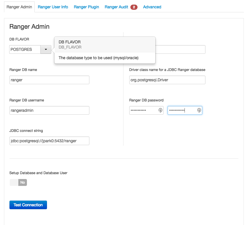 Installing Apache Ranger with Ambari Postgresql - Cloudera Community - 247285