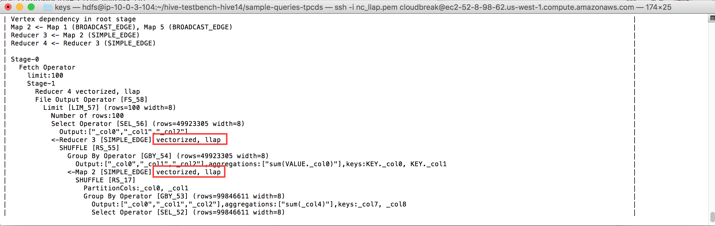 How to use Hive testbench to perform benchmarks an... - Cloudera ...