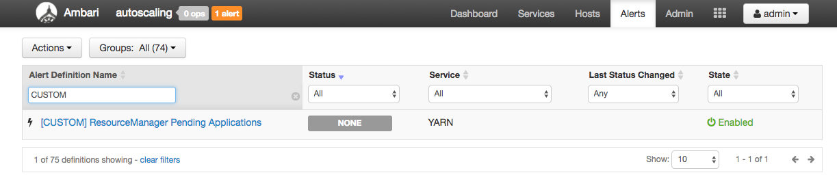 How to create a custom Ambari Alert and use it for... - Cloudera Community - 247211