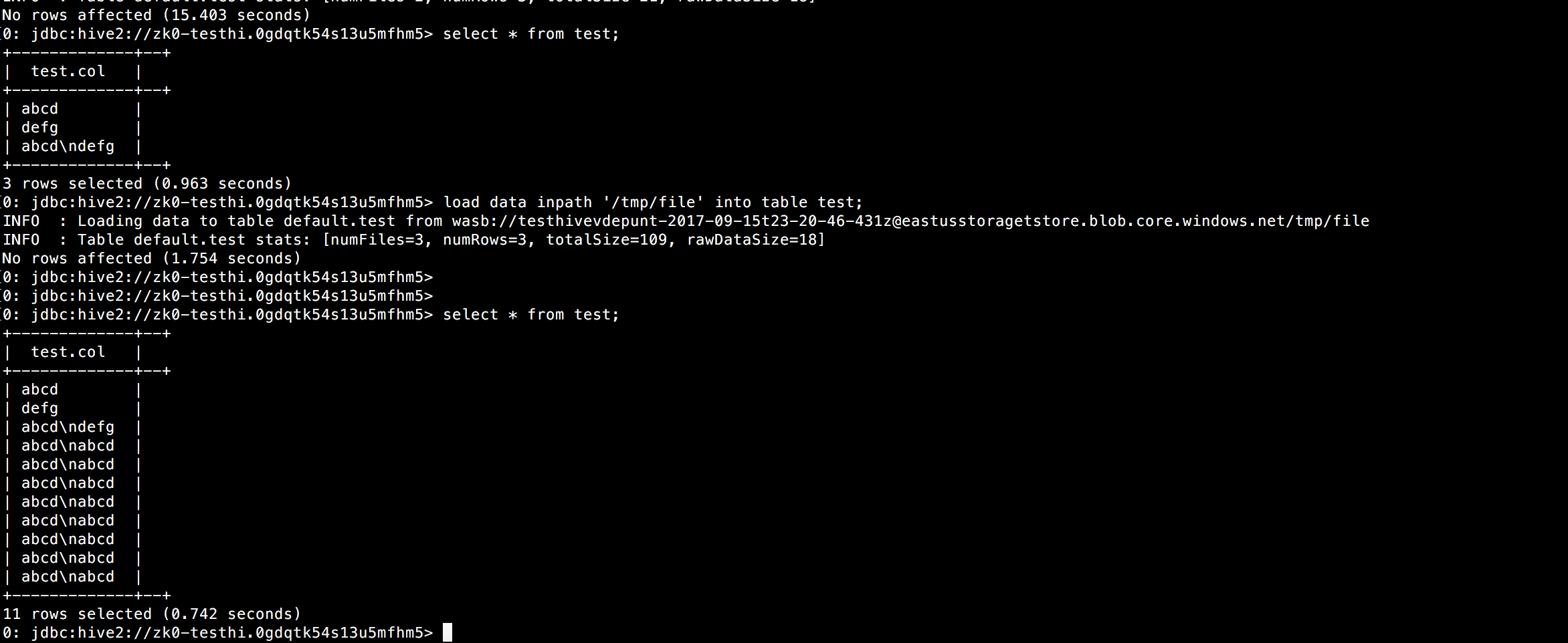 How to ingest '\n' in data with hive - Cloudera Community - 246920