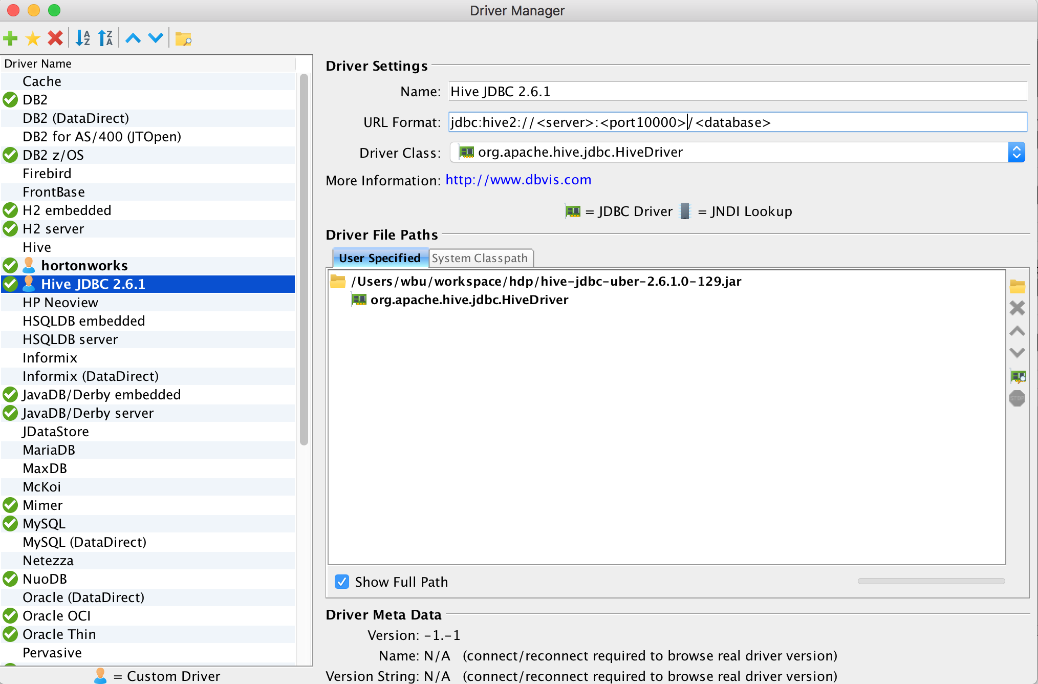 Setup DbVisualizer access HDP Hive via Knox - Cloudera Community - 246620