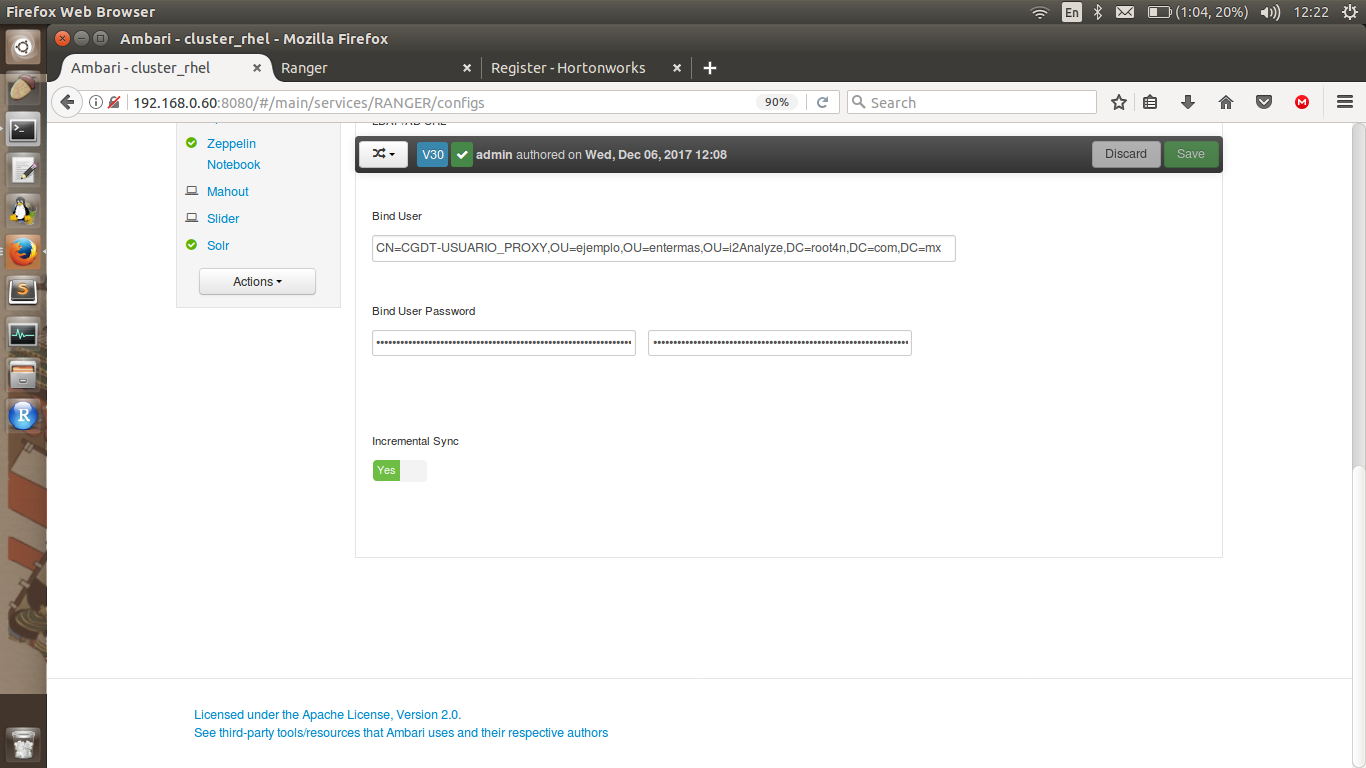 Configuring Ranger Usersync with AD/LDAP for a com... - Cloudera Community - 245959