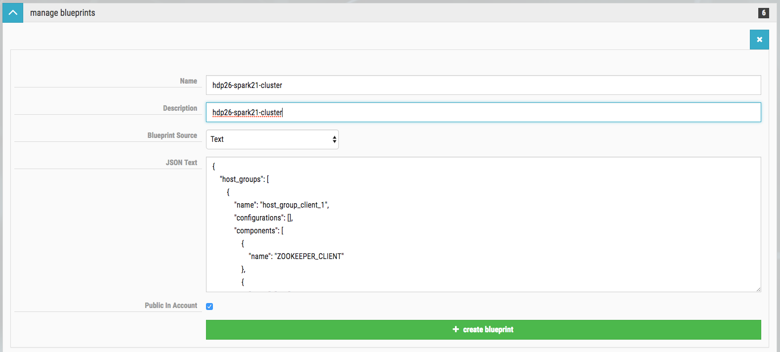 Using Cloudbreak to deploy HDP 2.6 and Spark 2.1 o... - Cloudera Community - 245889