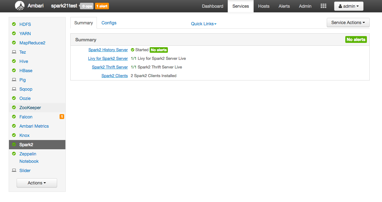 Using Cloudbreak to deploy HDP 2.6 and Spark 2.1 o... - Cloudera Community - 245889