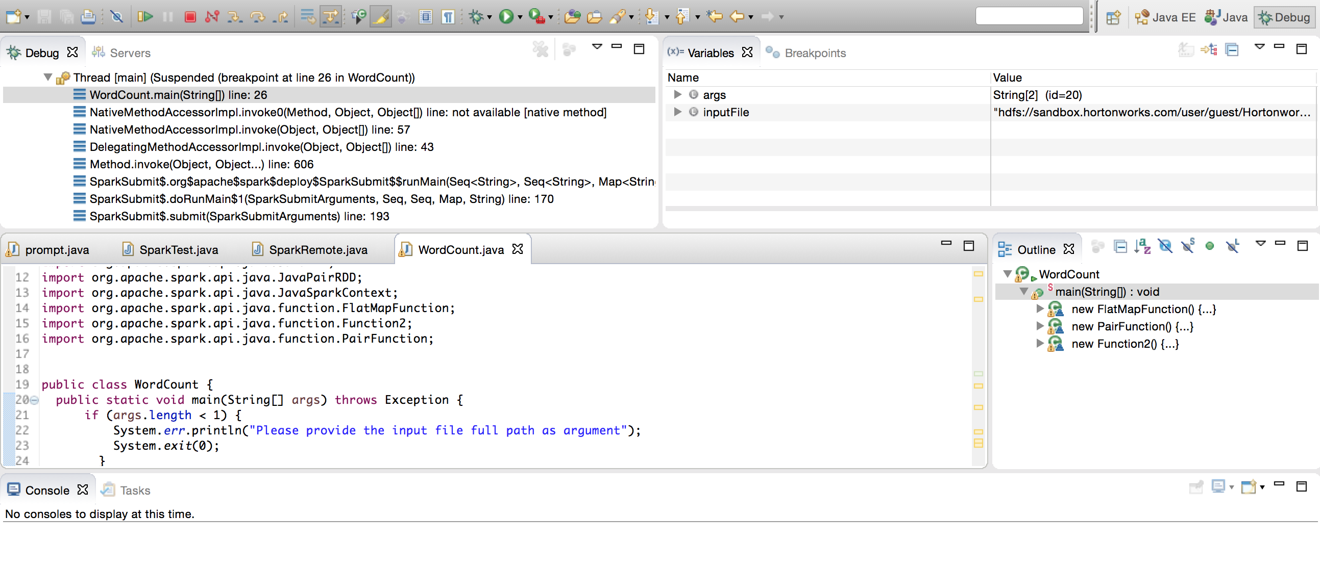 Spark Remote Debugging - Cloudera Community - 245394