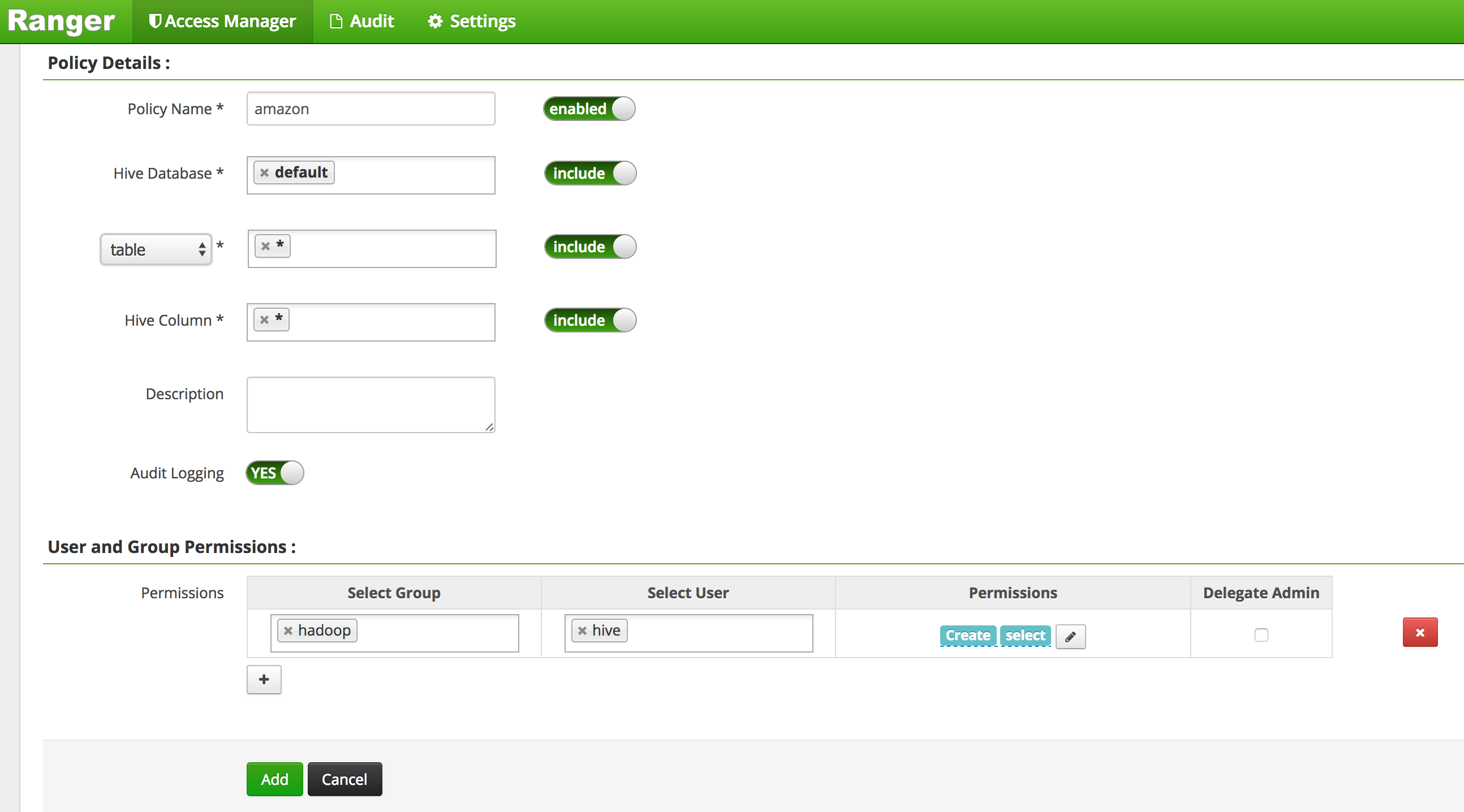 Creating Hive Table on S3A bucket + Ranger - Cloudera Community - 245374