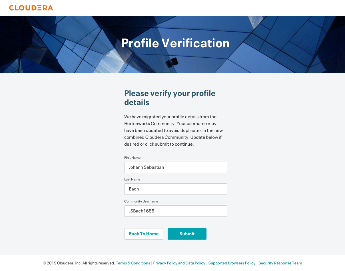 Access the Cloudera Community after migration - Cloudera Community - 244417