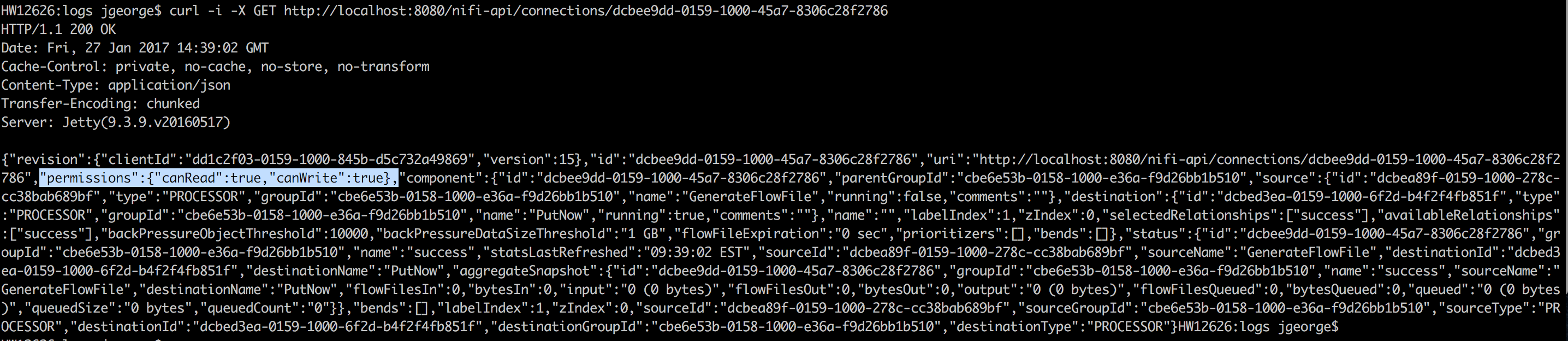 Update Nifi Connection Destination Via Rest Api Cloudera Community