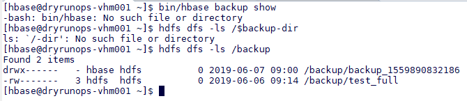 Solved: hbase backup help - Cloudera Community - 241844