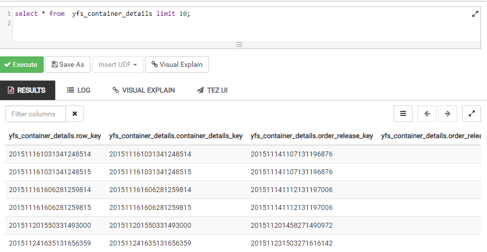Solved Count Not Working On Hbase Mapped Hive Table Cloudera Community 241577