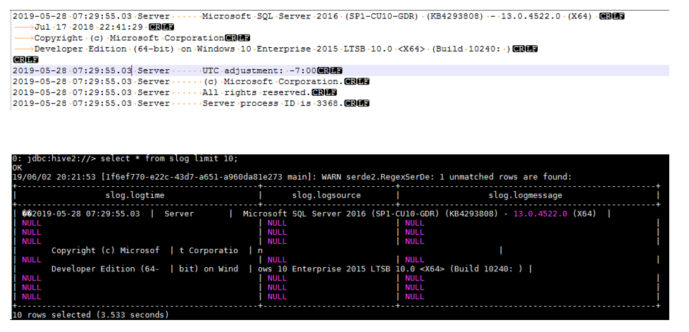 Solved: Create a hive table upon a fixed-width log file bu... - Cloudera Community - 241453