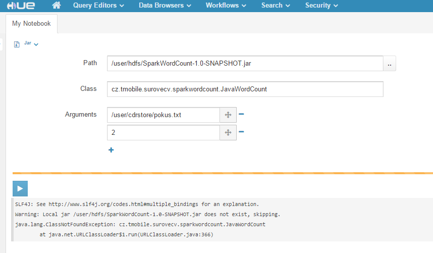 Solved Hue Spark Notebook Classnotfoundexception Cloudera Community 36582 