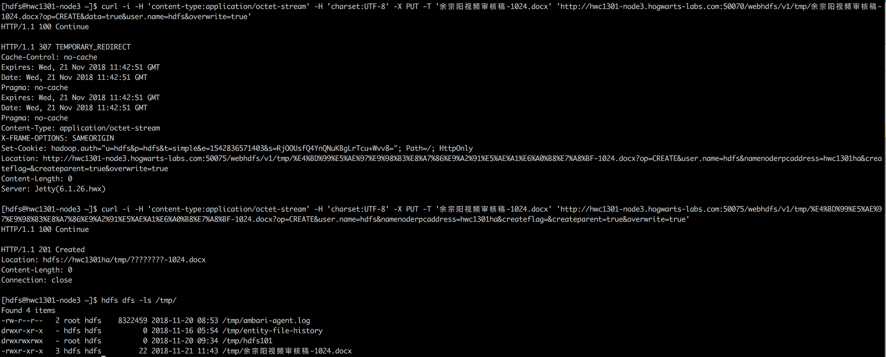 Solved: Unable to view/see the filename correctly when sto... - Cloudera Community - 236418