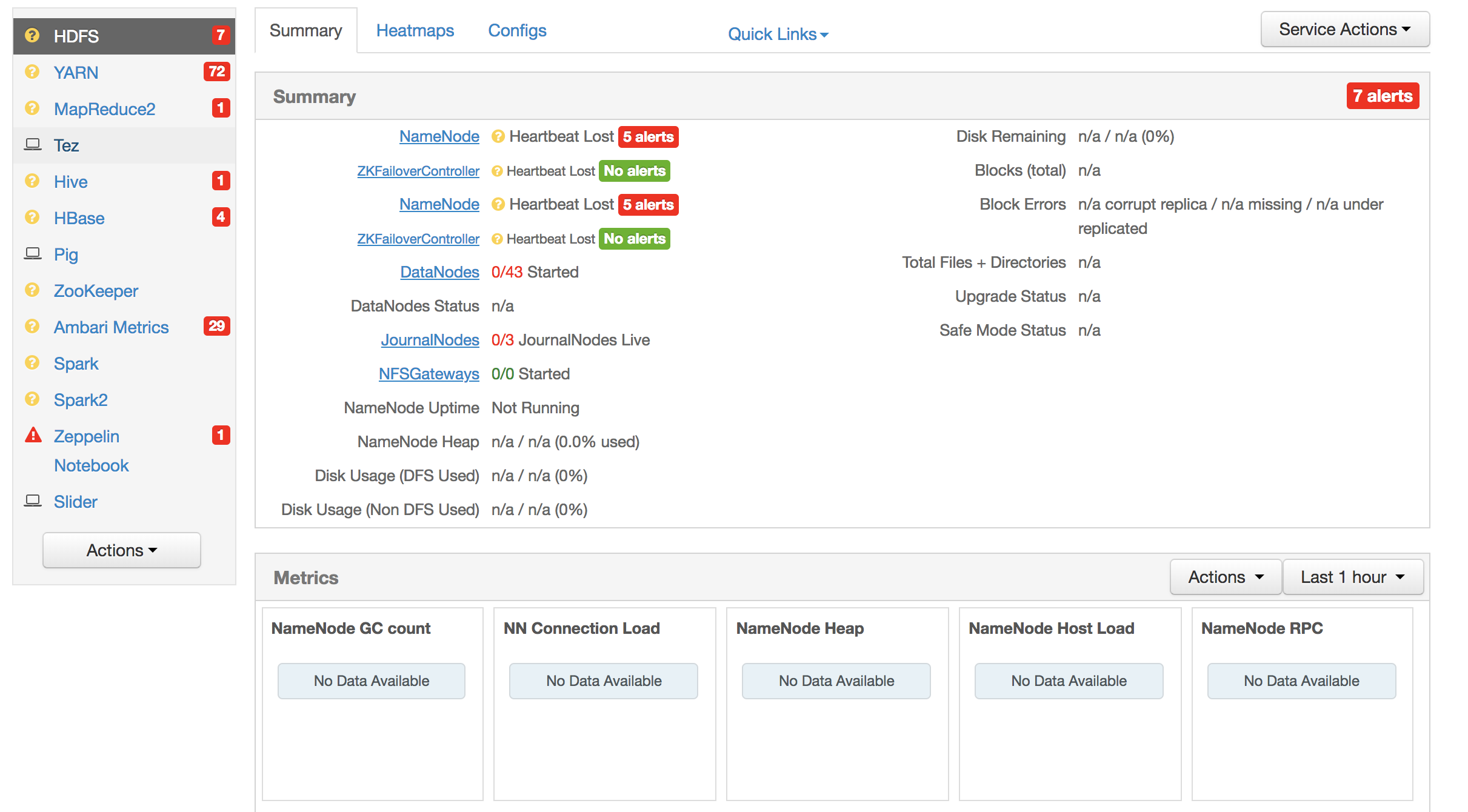 Solved: Ambari displays heartbeat lost on all hosts - Cloudera Community - 233501