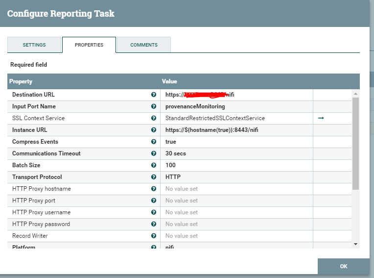 Solved: NiFi Reporting Task - Getting Unable to refresh R... - Cloudera Community - 228198
