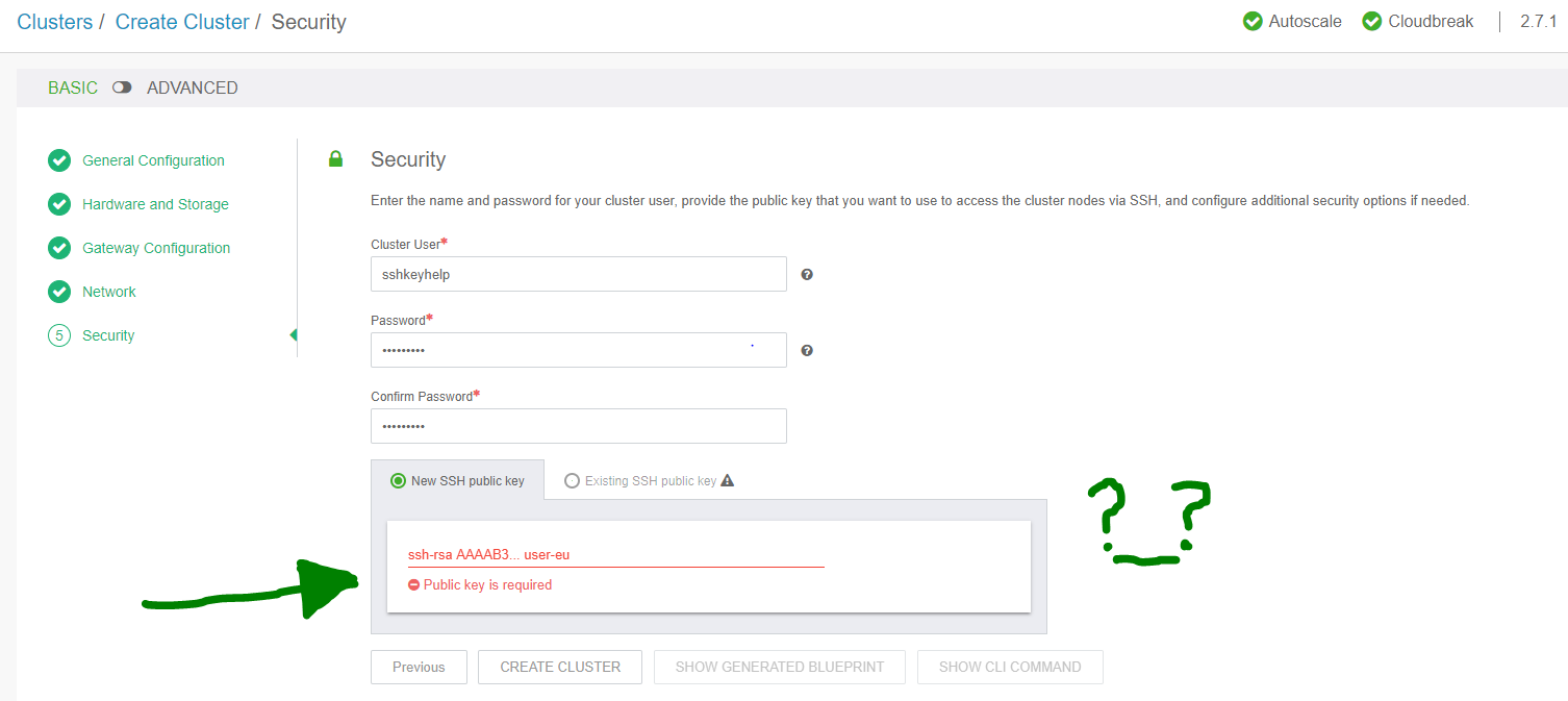 Solved: Clusters / Create Cluster / Security SSH Public Ke... - Cloudera Community - 227173
