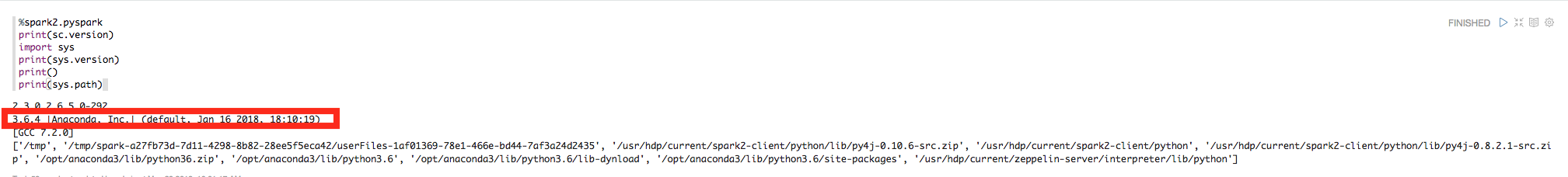 Solved Version Of Python Of Pyspark For Spark2 And Zeppel Cloudera Community 227019