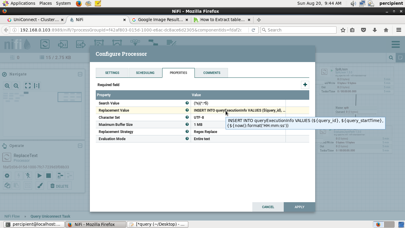 How to Extract table values row by row, send the c... - Cloudera ...