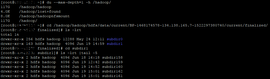 Solved: Non-DFS storage occupied in Hadoop mount in Linux ... - Cloudera Community - 220700