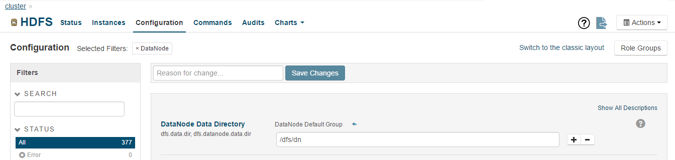 Solved: How to increase space allocated to HDFS - Cloudera Community - 38715