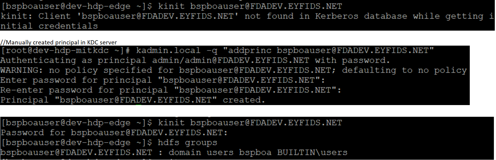 Solved: LDAP user is treated as 'admin' by HDFS commands a... - Cloudera Community - 216035