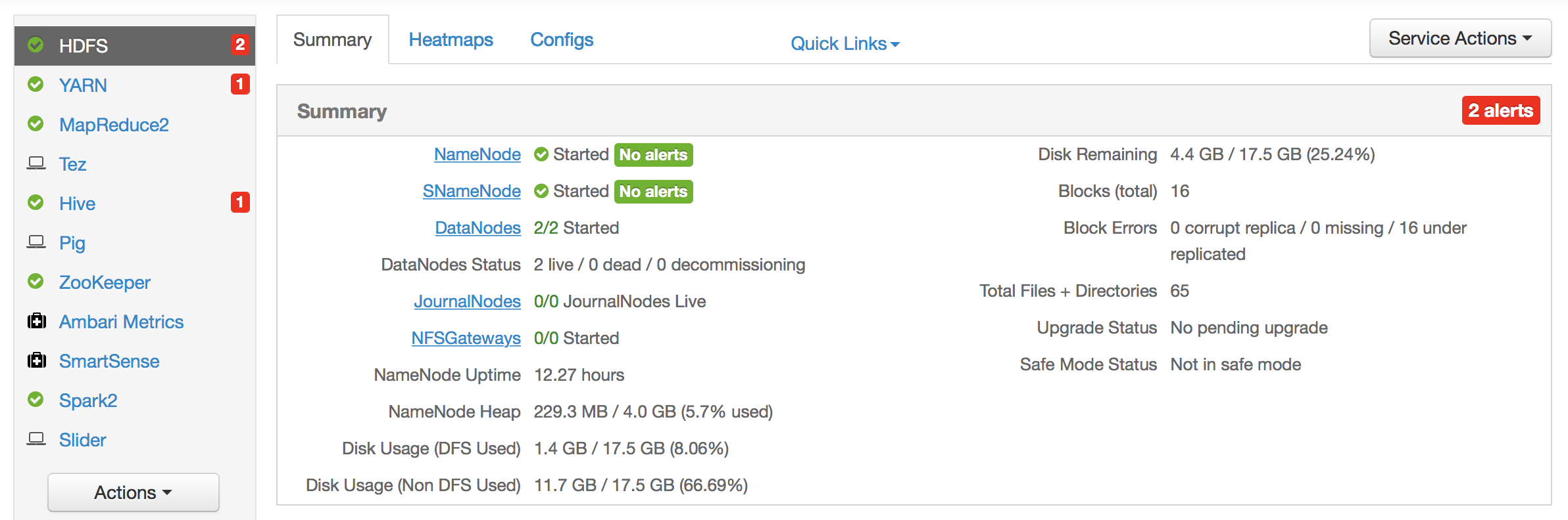 Solved: ResourceManager is started with alerts and ip:8088... - Cloudera Community - 214238
