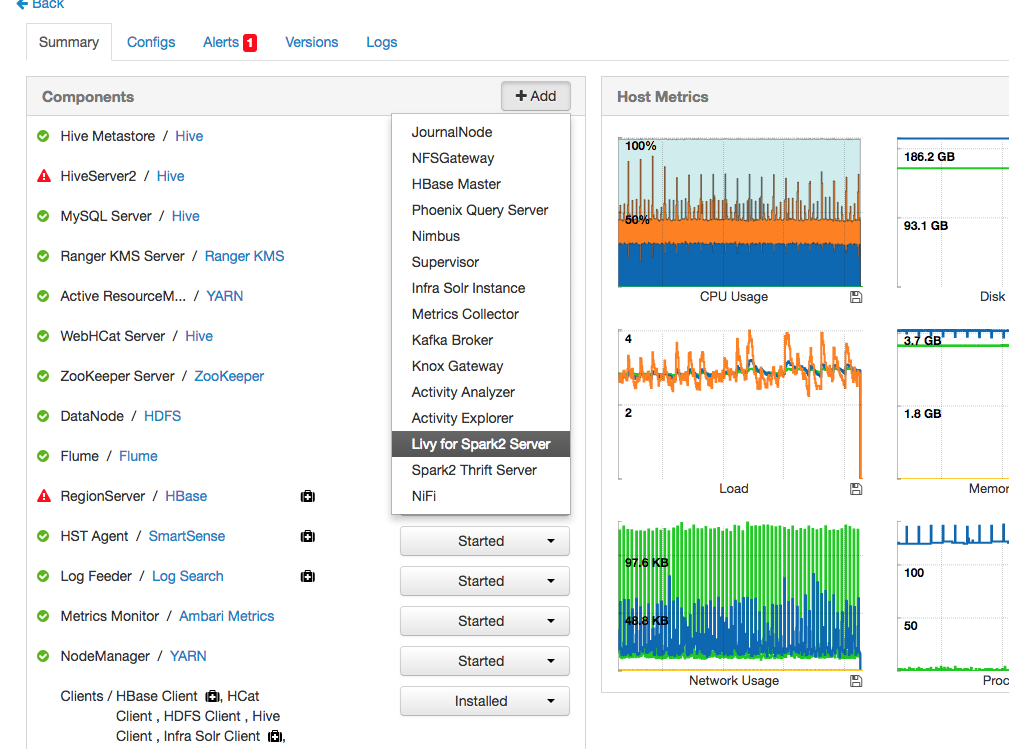 Solved: how to add livy server to spark2 installed? - Cloudera Community - 212948