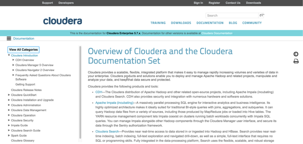 Cloudera Docs: New and Improved User Experience - Cloudera Community ...
