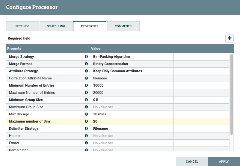Solved: nifi: how to handle with mergeContent proc... - Cloudera ...