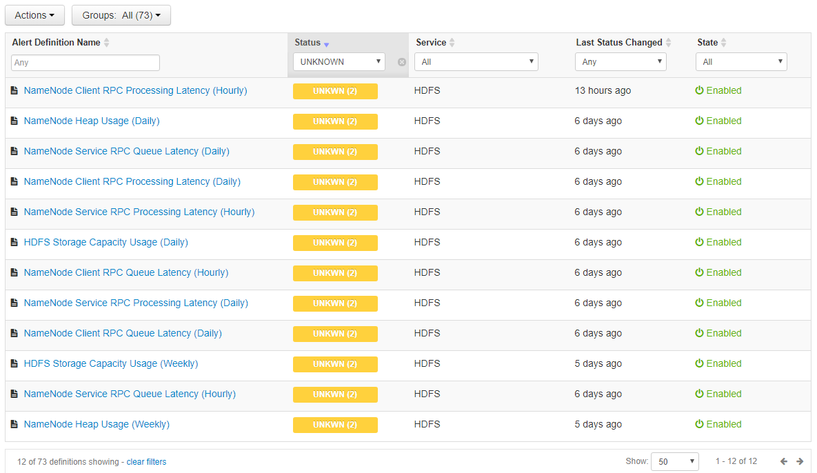 Solved: ambari alert NameNode Client RPC Processing Latenc... - Cloudera Community - 203946