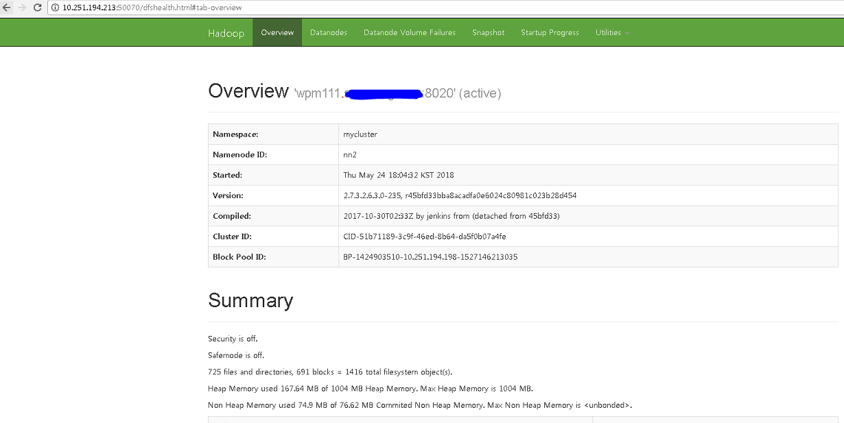 Solved: NameNode Active and Standby state is not showing u... - Cloudera Community - 203280