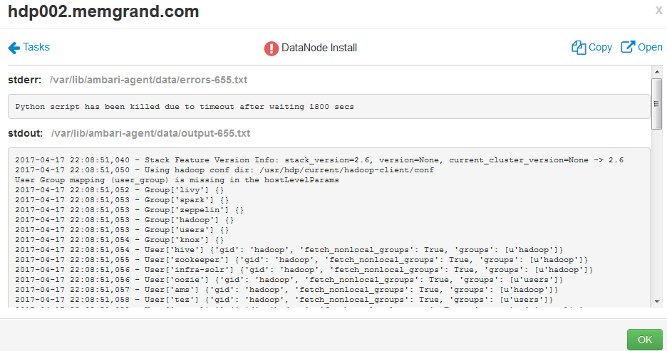 Solved: Installation failed with ambari, Can I retry the c... - Cloudera Community - 201883