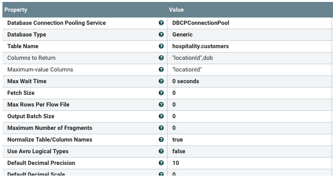 Solved: NIFI QueryDatabaseTable Maximum-value Columns gets... - Cloudera Community - 200648