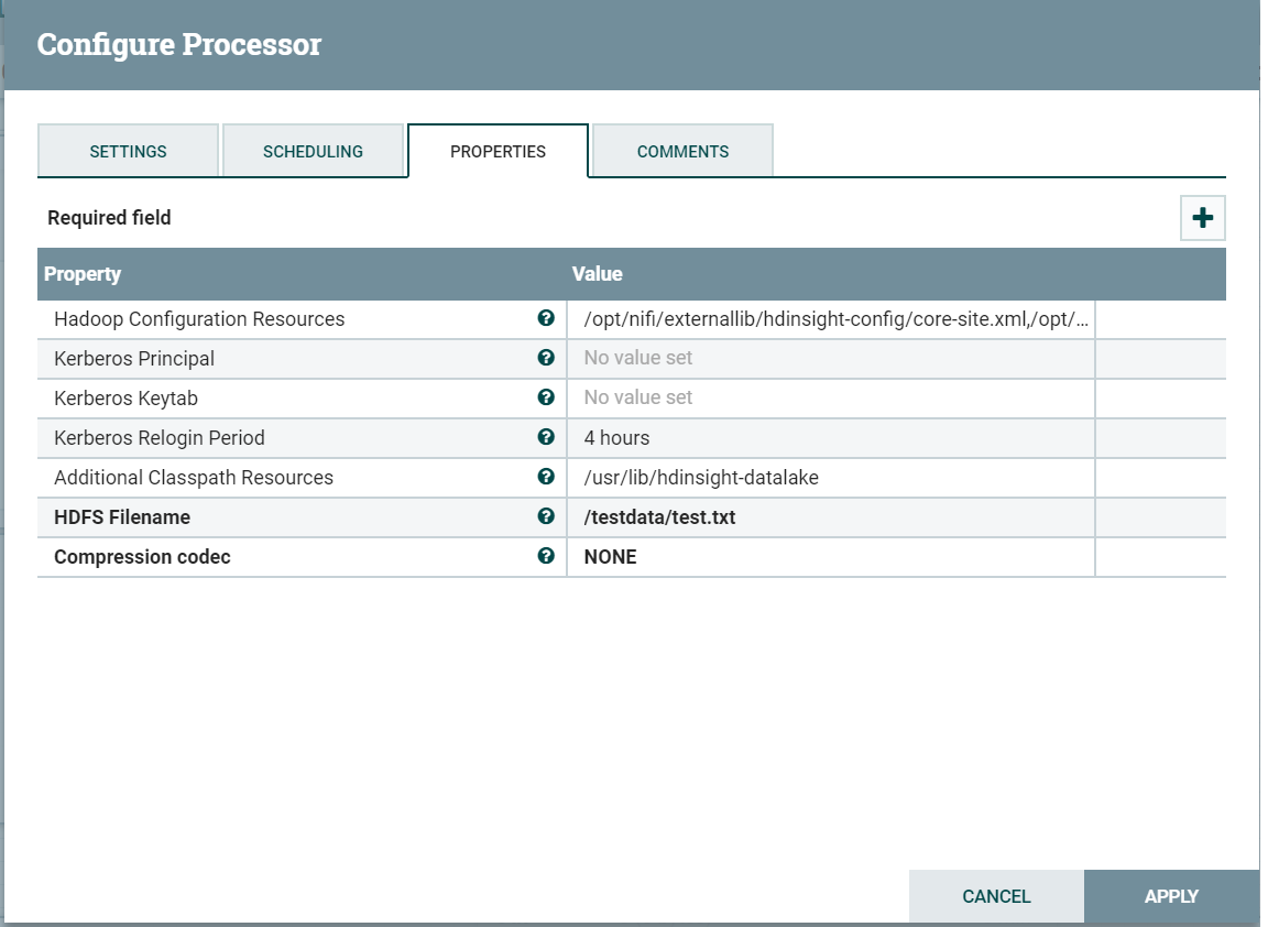 NIFI PutHDFS processor error while connecting to A... - Cloudera Community - 190349