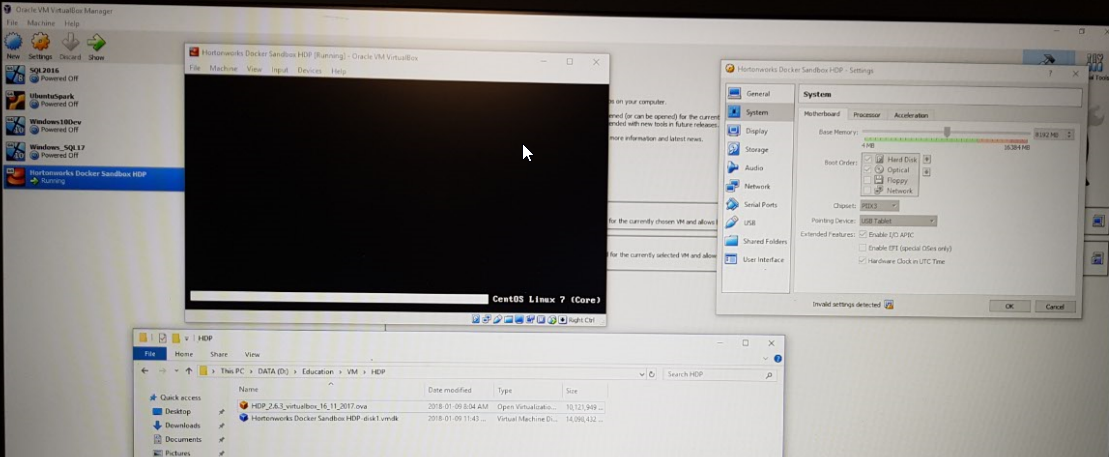Solved: Virtualbox Sandbox does not start HDP 2.6 - Cloudera Community - 186128