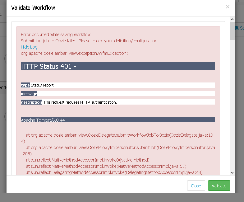 Solved: Oozie error - HTTP Status 401 - Cloudera Community - 181065