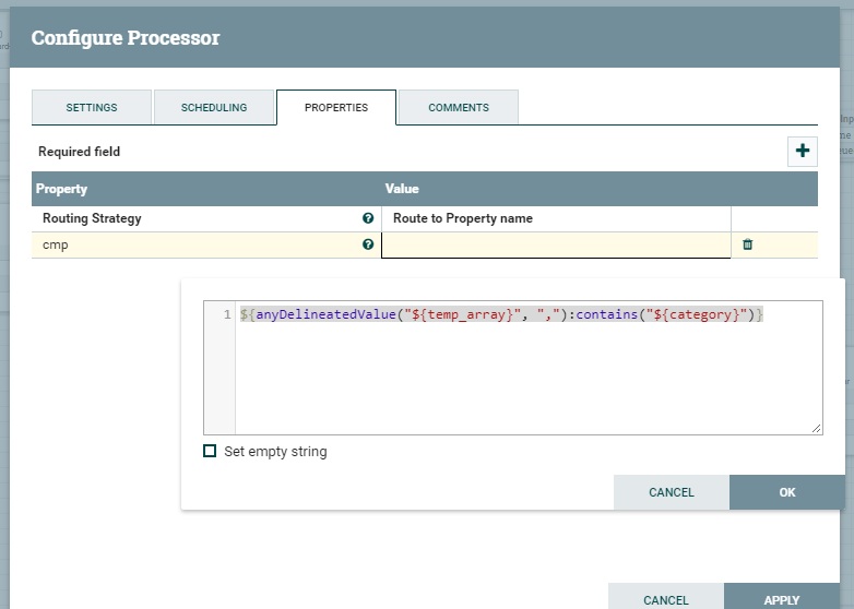 Solved: How to use (in) to compare variable with array? - Cloudera Community - 179654