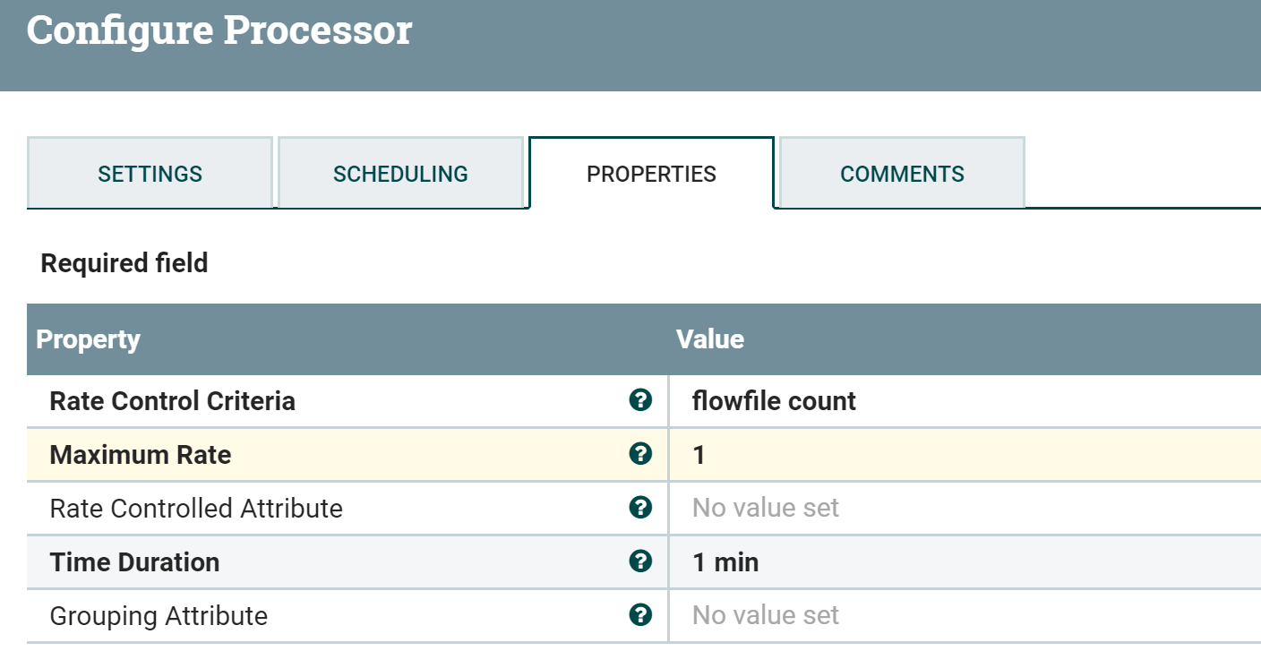 Solved: nifi process one flow file at the time - Cloudera Community - 179400