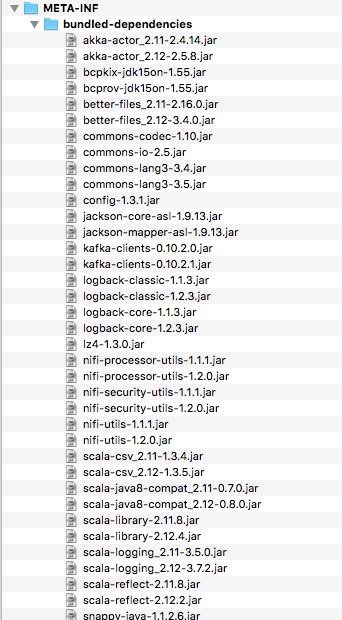 Solved: Creating a NiFi processor nar includes all availab... - Cloudera Community - 179022