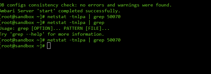 Docker sandbox-hdp.hortonworks.com:50070: Connect... - Cloudera Community - 176949
