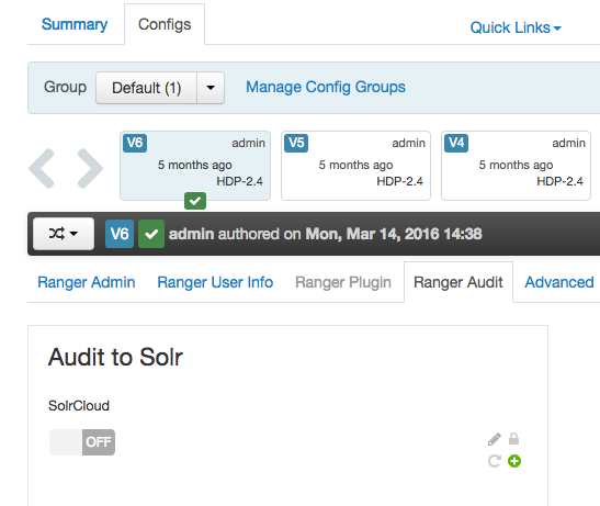Solved: HDP2.4 Ranger HDFS Audit / Solr - Cloudera Community - 169923