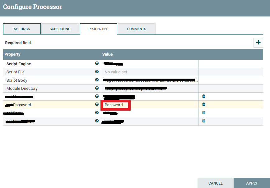 Solved Nifi Add Custom Sensitive Field To Processor Cloudera Community 168383