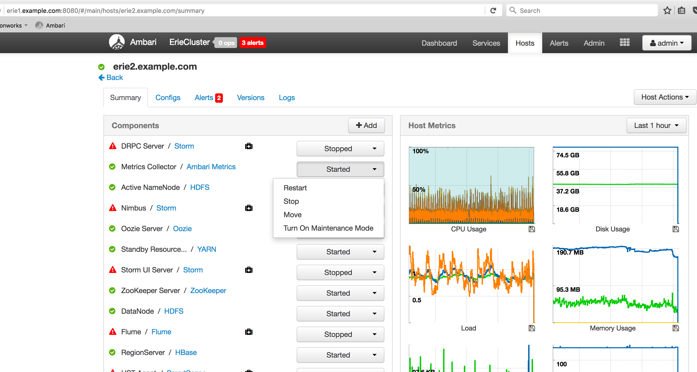Solved: Ambari Move services to another node - Cloudera Community - 167754