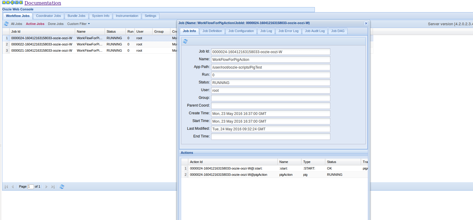 Solved: execution of pig script using Oozie, job always in... - Cloudera Community - 165186
