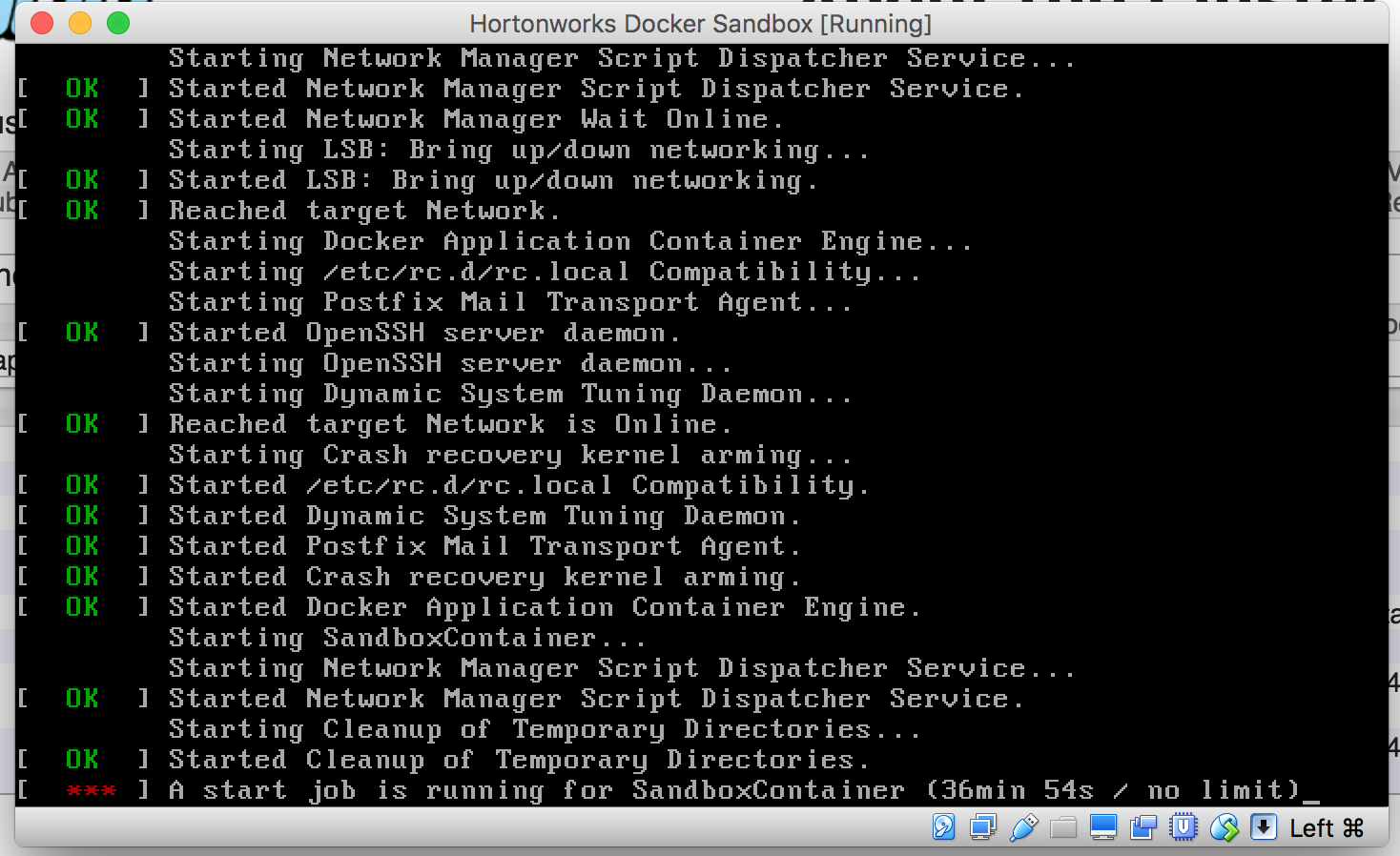 Solved: HDP 2.5 Sandbox not starting - Cloudera Community - 164896