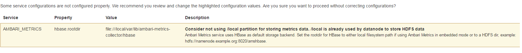 Solved: hbase.rootdir in Ambari Metrics configuration - Cloudera Community - 161320